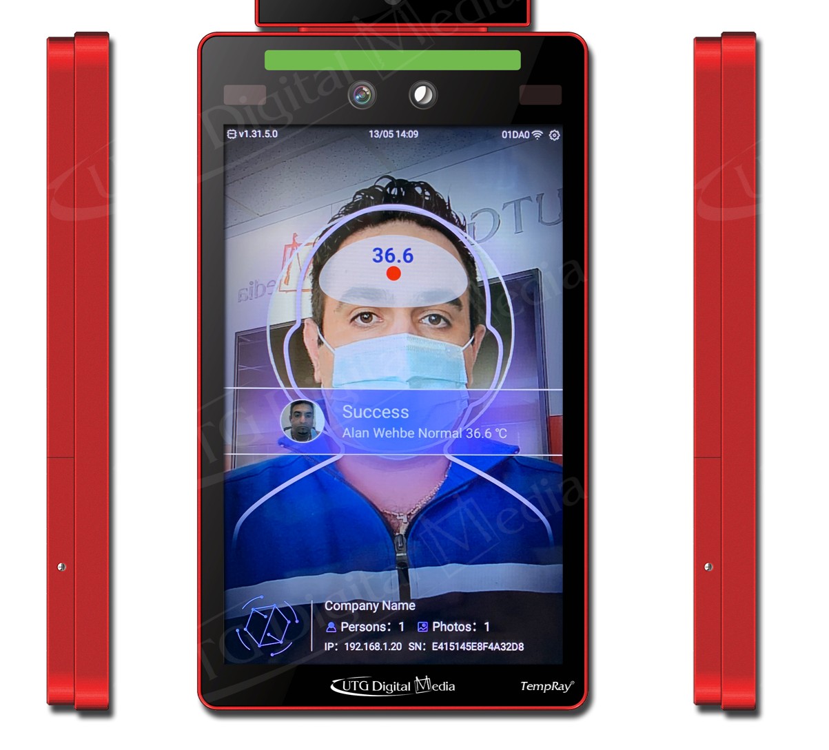 Ottawa digital media firm unveils rapid-temperature-check platform