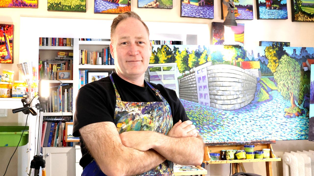 Up Close: Technologies come and go, but art will always have a place in Andrew Milne’s life