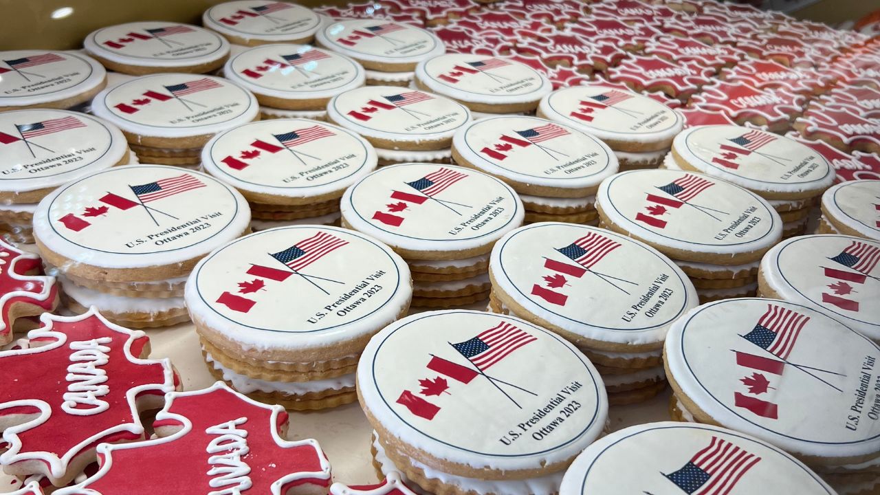 Local bakery introduces new cookie for Biden