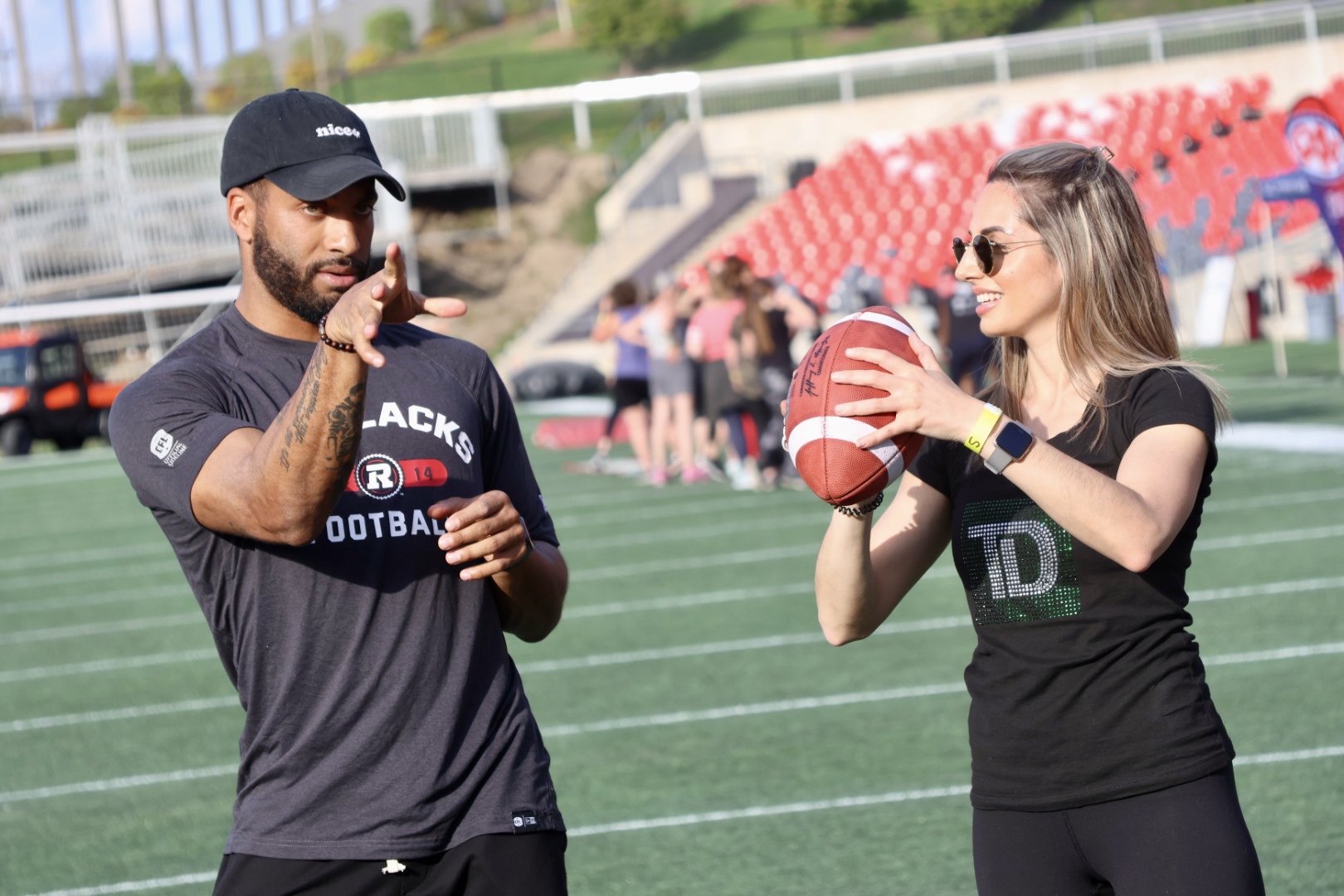 RedBlacks Women’s Training Camp impacts positive change for young girls