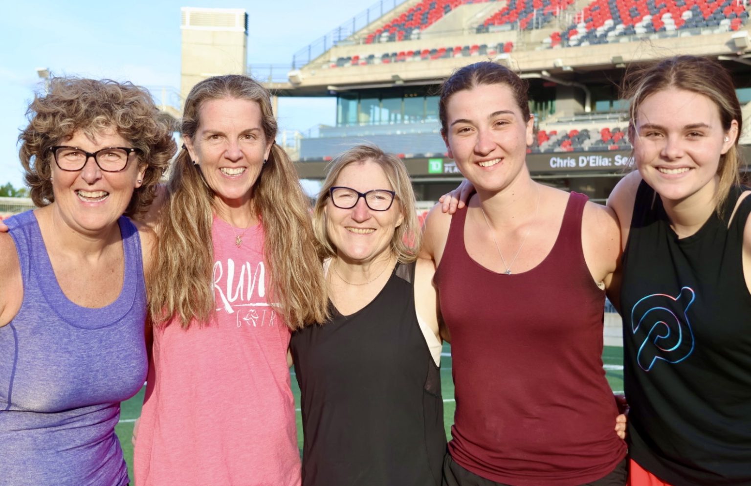 RedBlacks Women’s Training Camp impacts positive change for young girls