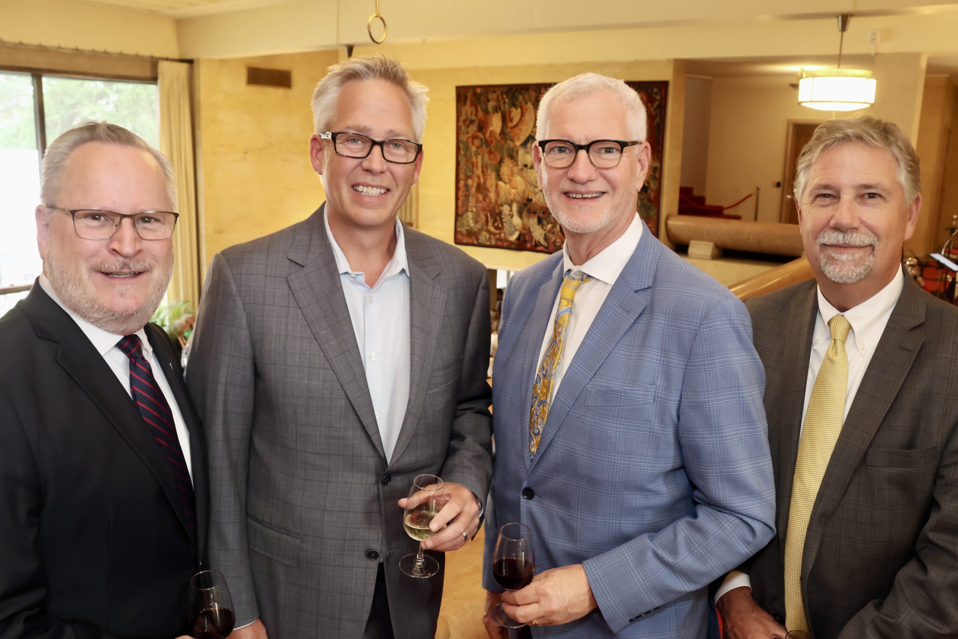 Final destination is French embassy for Air France celebration of ...