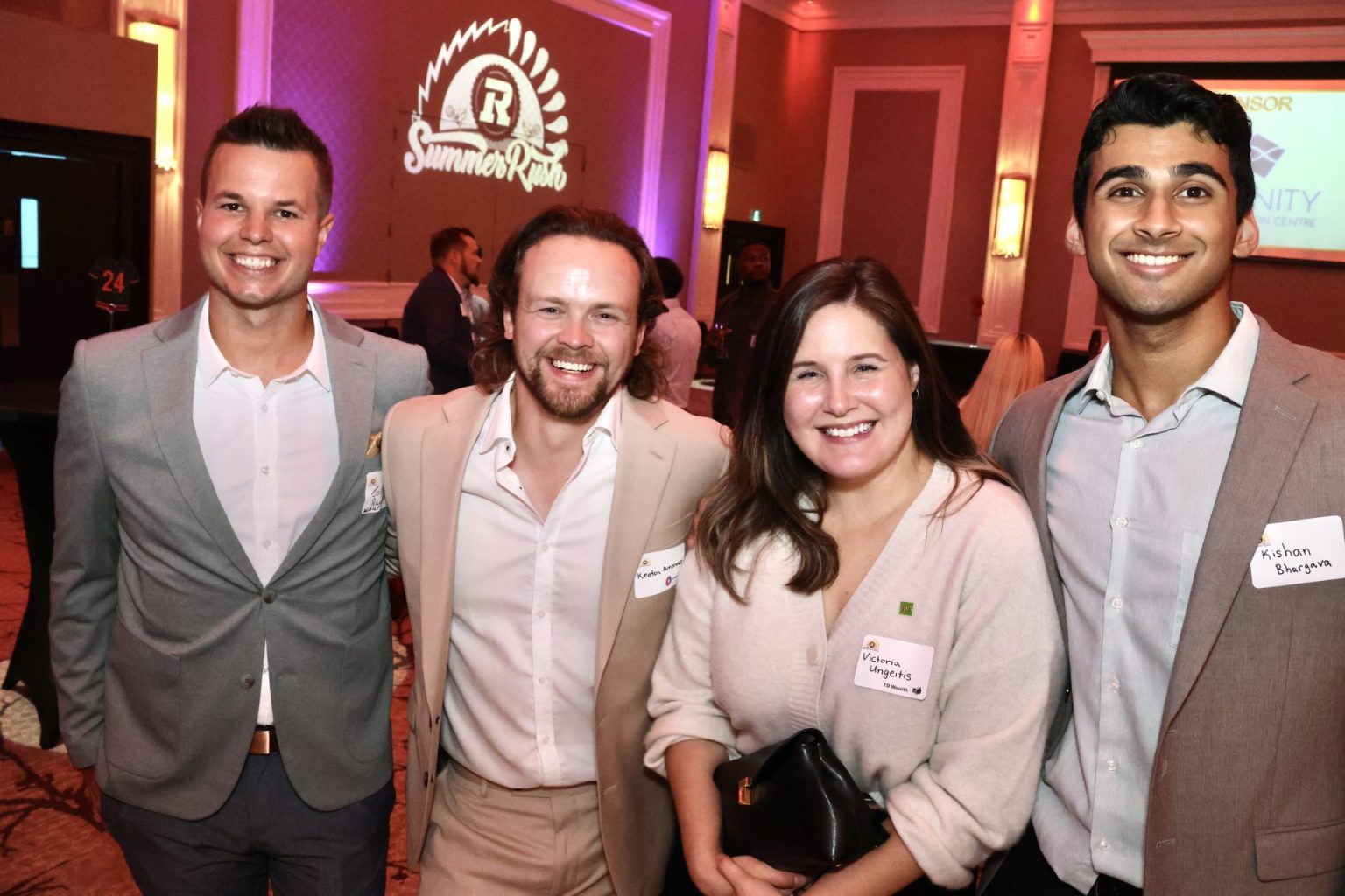 What a rush! Charity networking event draws sellout crowd to Redblacks ...