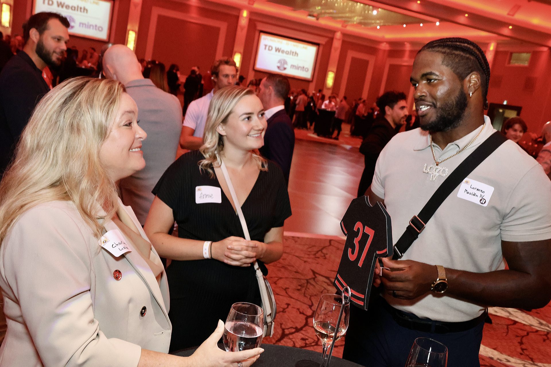 What a rush! Charity networking event draws sellout crowd to Redblacks ...