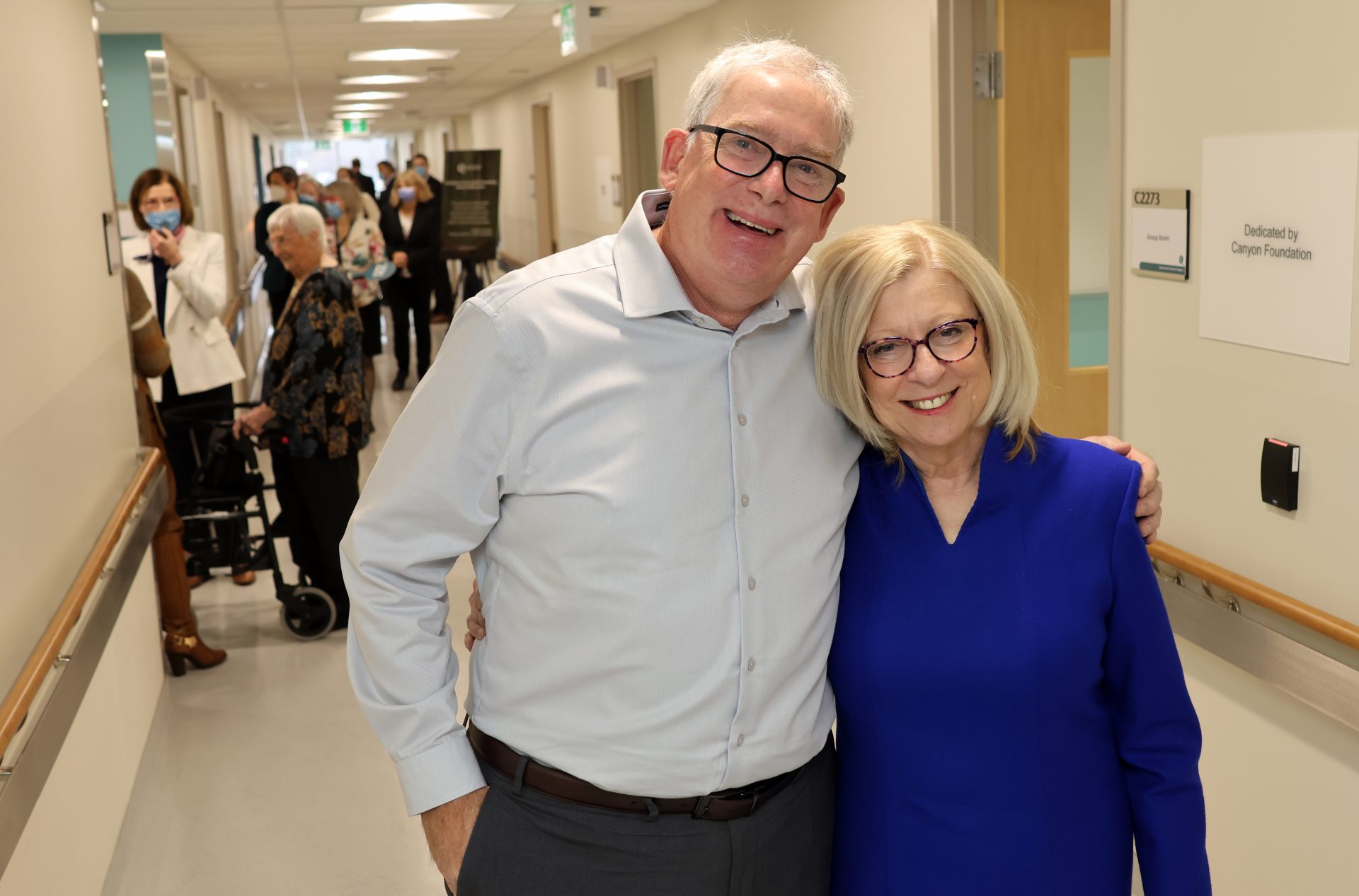 Queensway Carleton Hospital cuts ribbon on Barbara Crook and Dan ...