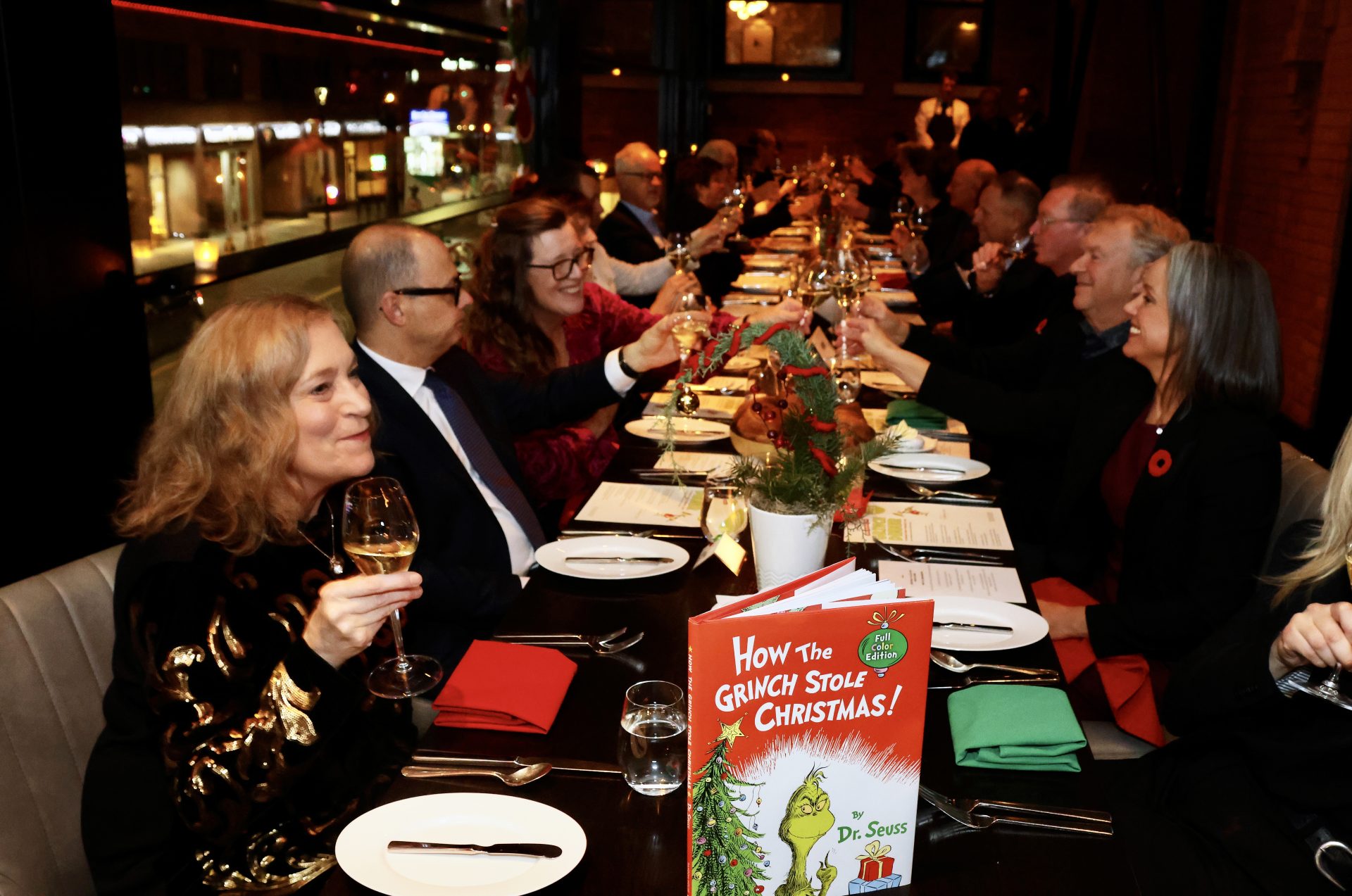 Small and intimate Grinch Dinner raises $36K-plus for Shepherds of Good ...