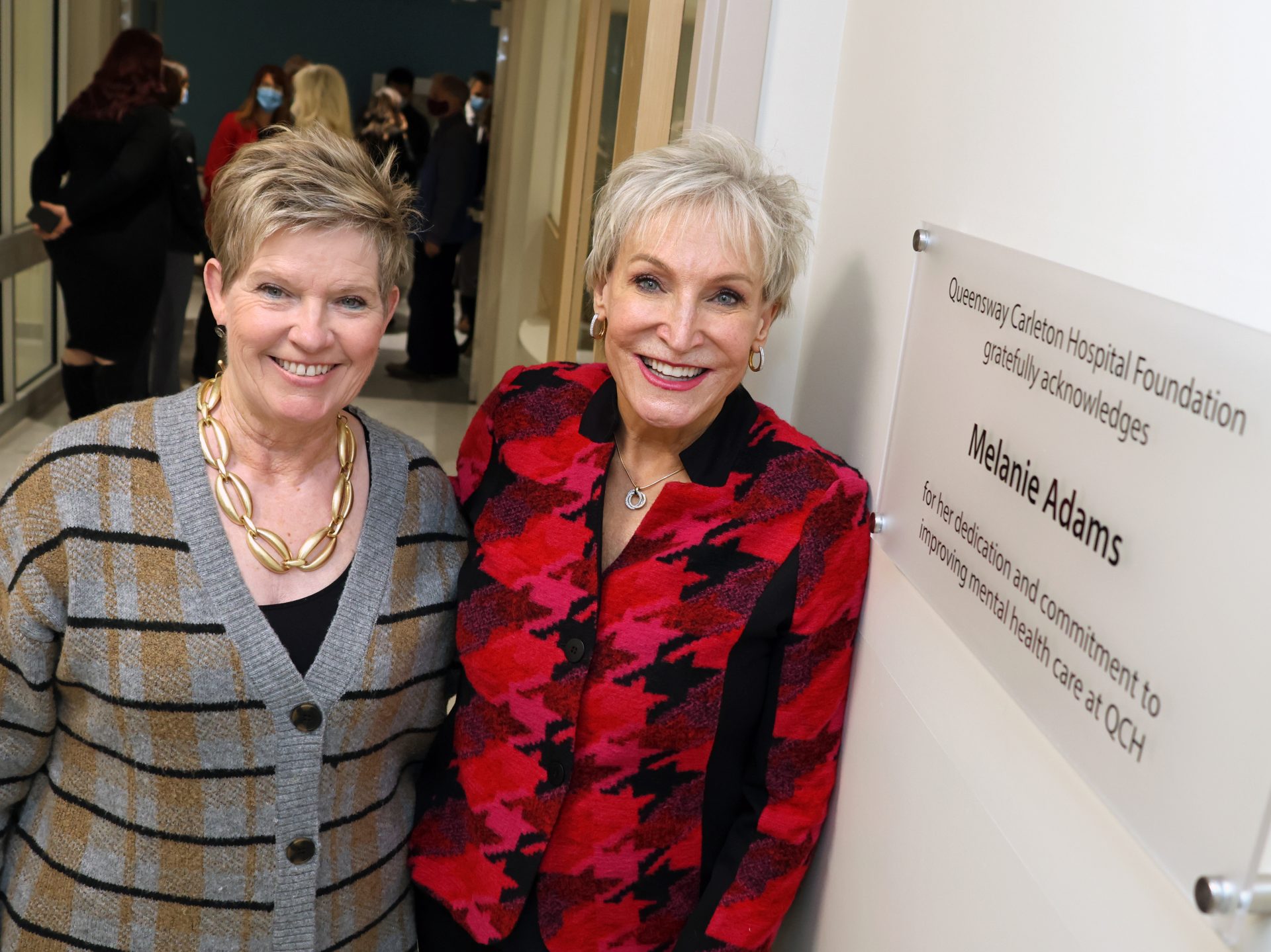 Queensway Carleton Hospital cuts ribbon on Barbara Crook and Dan ...