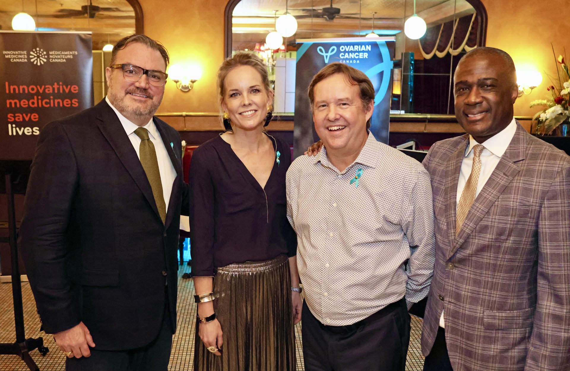 Putting the focus on women’s health at benefit for ovarian cancer research