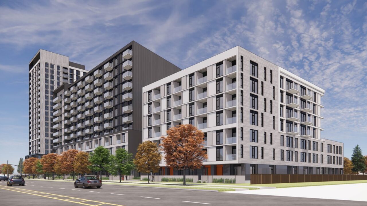 Developer reduces height of proposed residential tower on Hazeldean Road