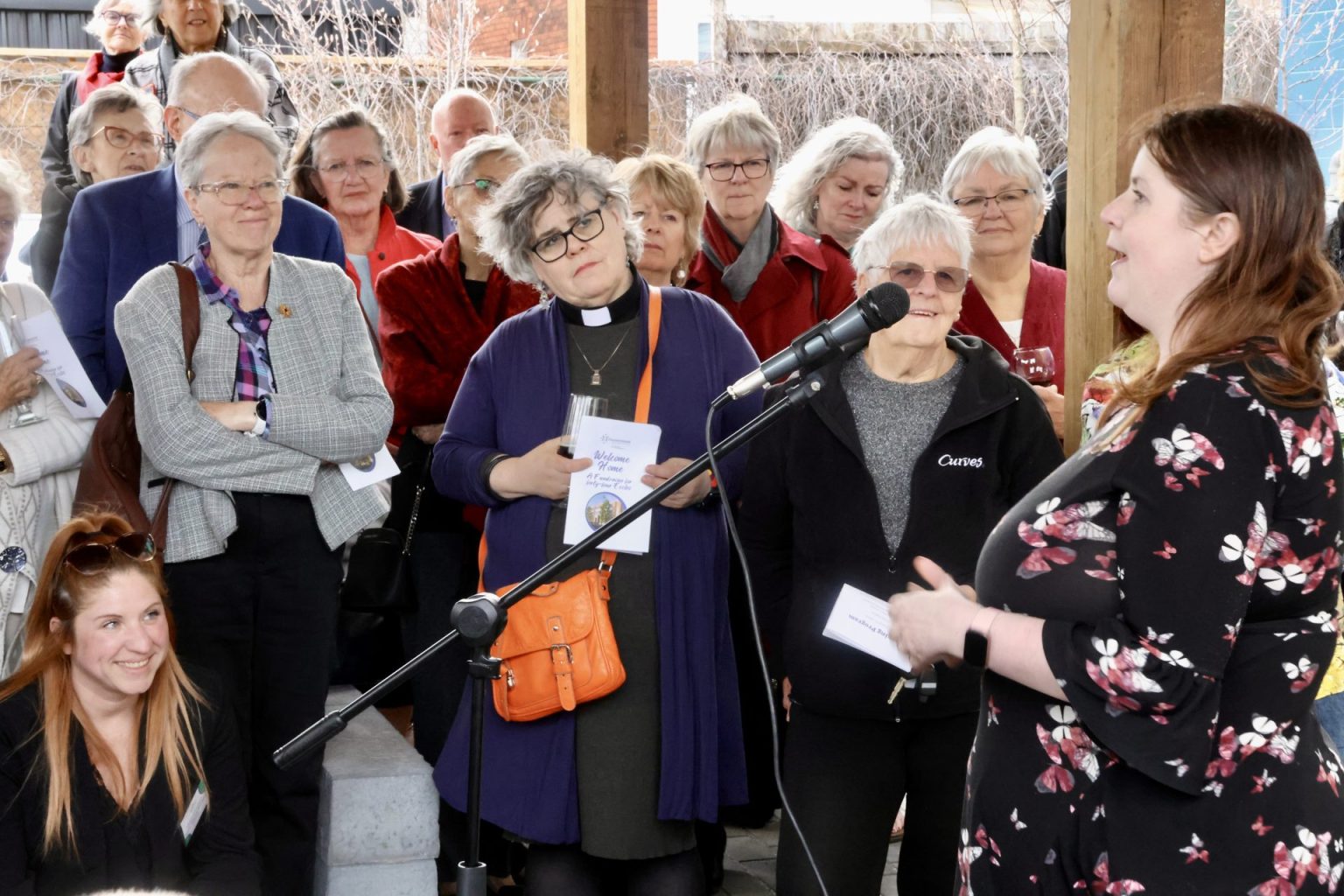 Cornerstone Housing for Women snips the ribbon for opening of 44 Eccles