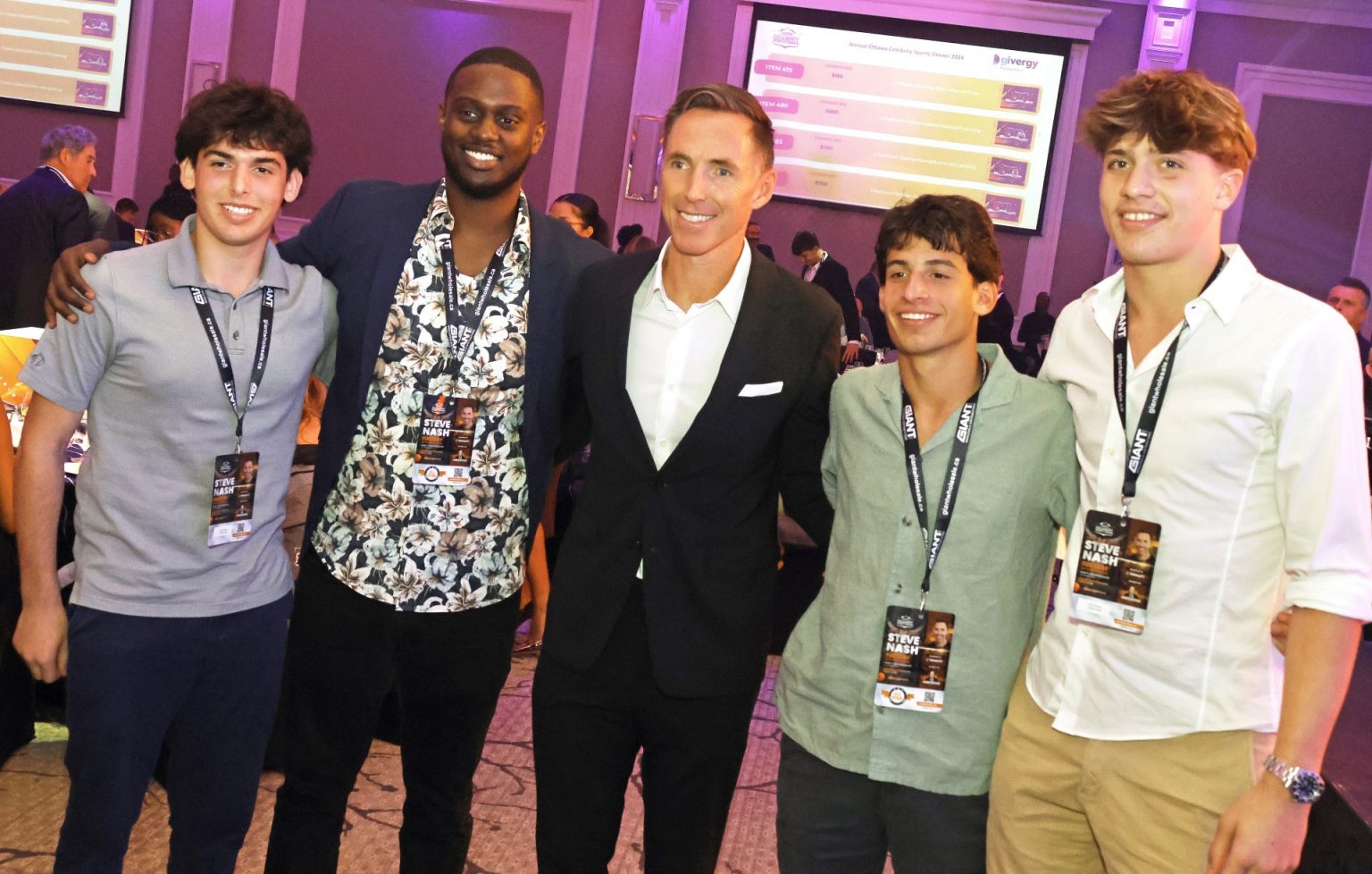 Ottawa Celebrity Sports Dinner a slam dunk with NBA star Steve Nash