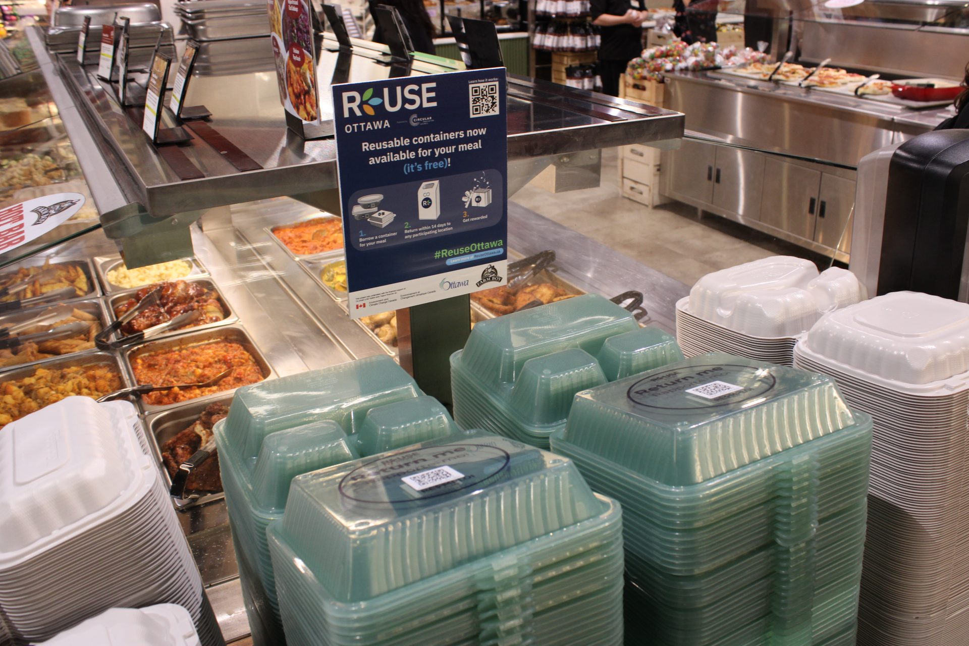 In photos: How the new reusable packaging pilot will work in Ottawa