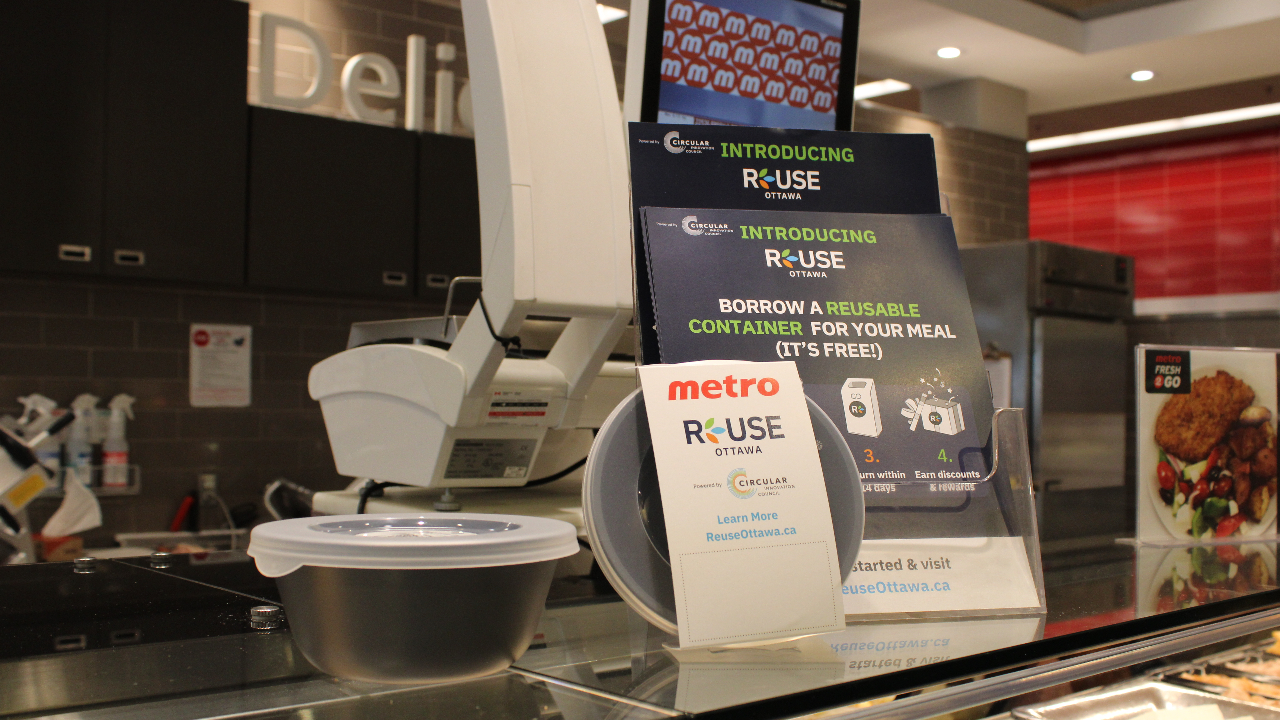 In photos: How the new reusable packaging pilot will work in Ottawa