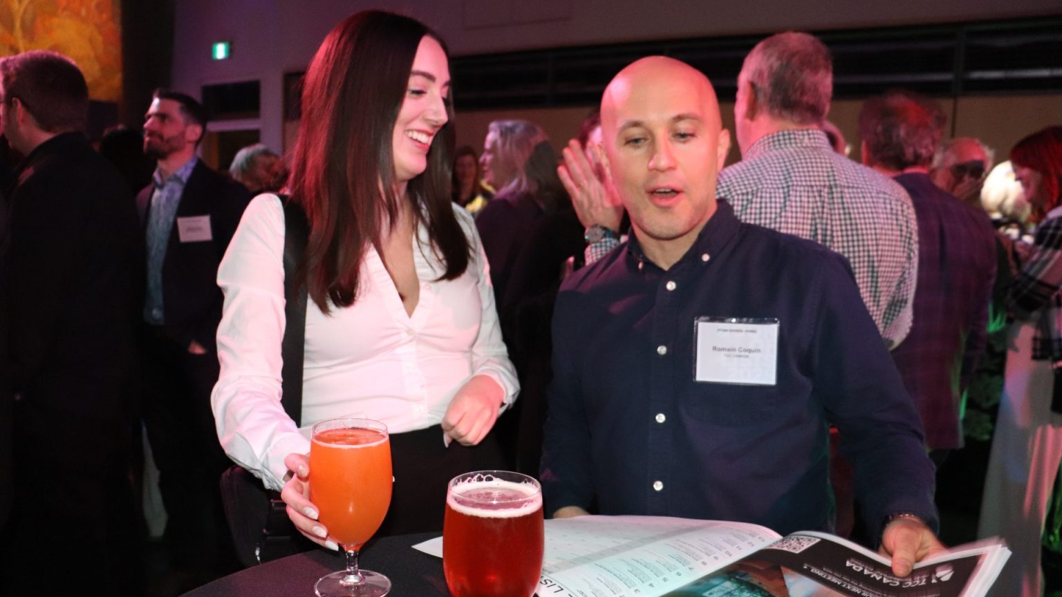 Businesspeople gather at Canadian War Museum to celebrate launch of OBJ ...