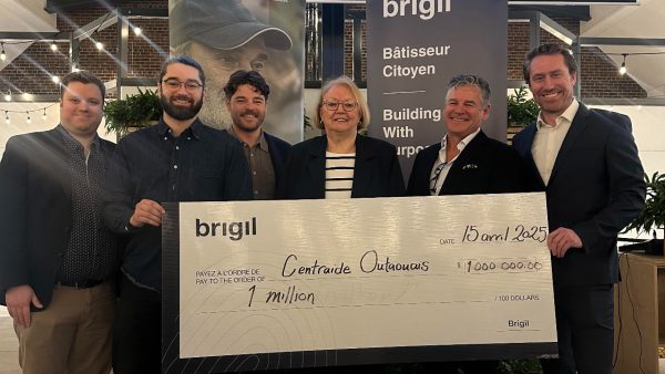 Brigil founder Gilles Desjardins and family donate $1M to Centraide Outaouais