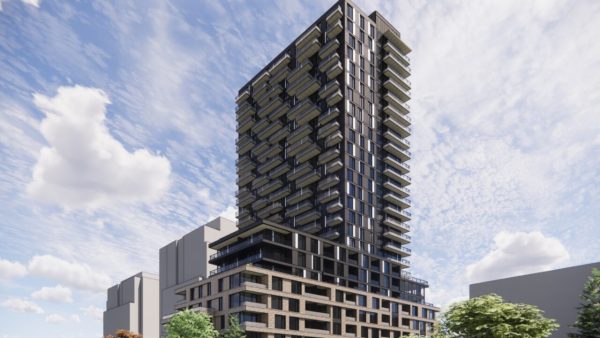 Inside Edge Properties files plan for 28-storey tower on Carling Avenue